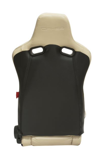 CPA2002 Cipher Viper Series All Beige PU Leather with Carbon Fiber PU ...